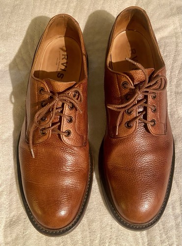 Orvis/Cheaney Oxford Derby Men's 11.5 Brown Leather Dainite Soles ...