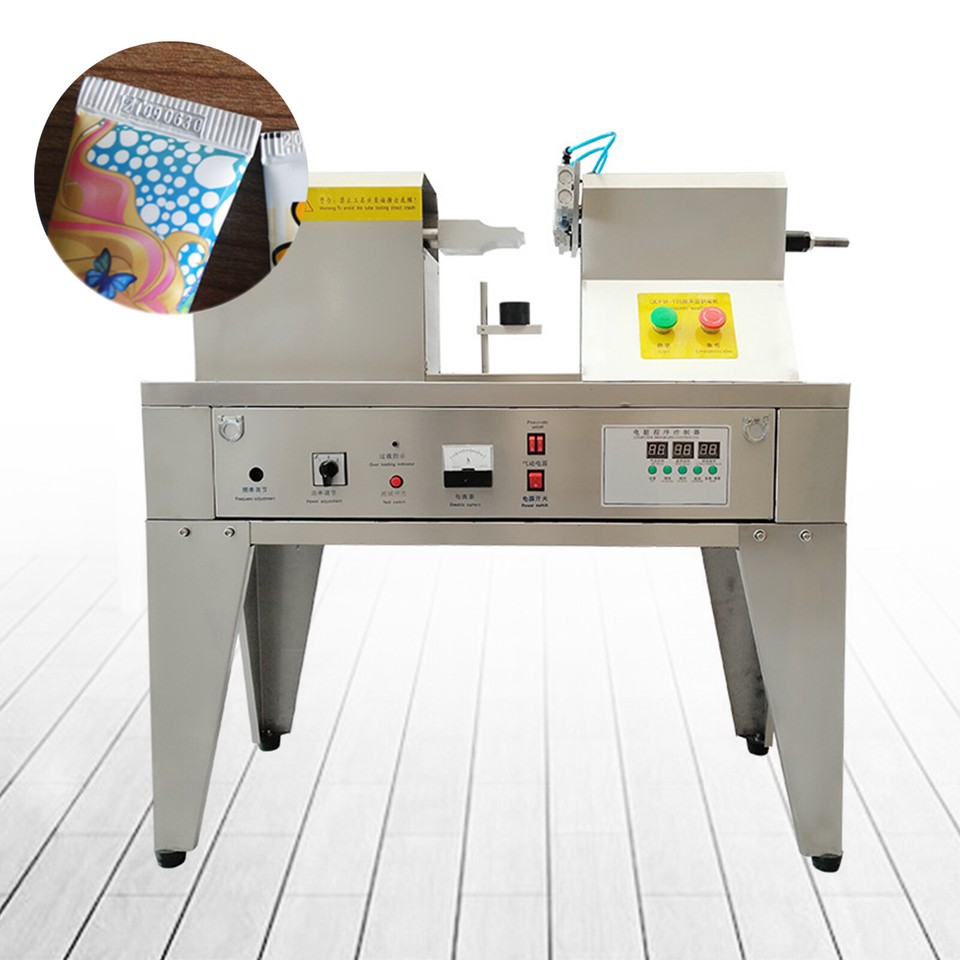 Ultrasonic Plastic Tube Sealer Cosmetic Toothpaste Hose Sealing Machine ...