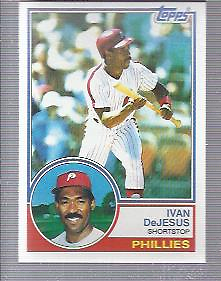 1983 Topps #587 Ivan DeJesus - NM | eBay
