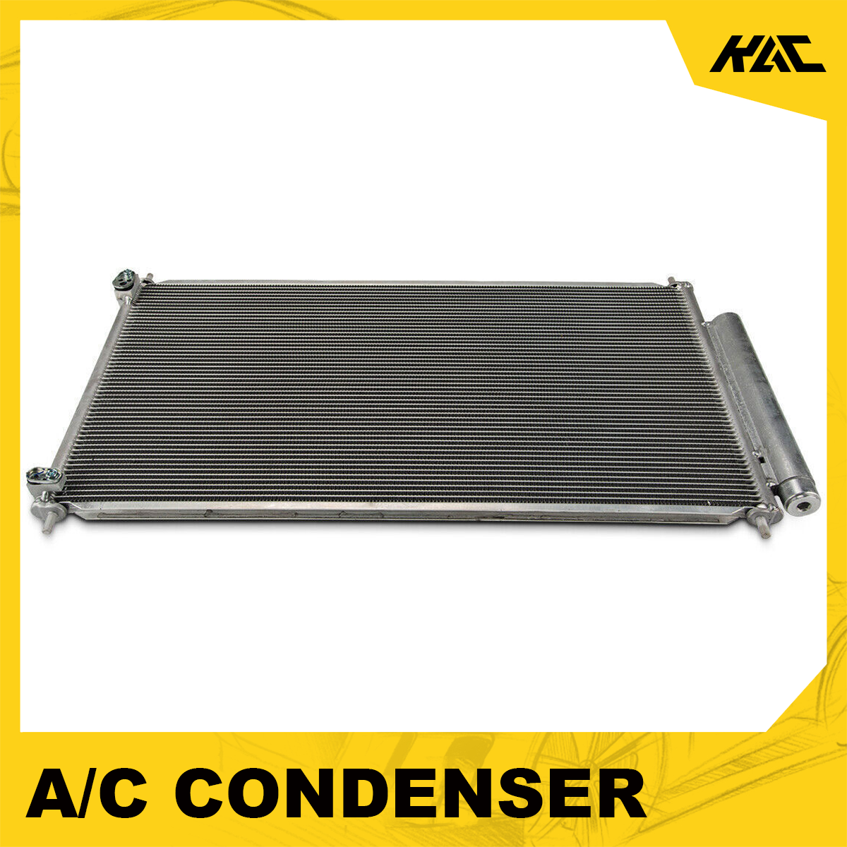 AC Condenser For 2012-2015 Honda Civic With Receiver Drier 80110TS4T01 ...