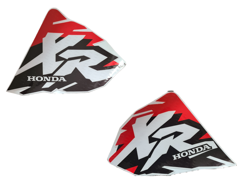 🔴⚫ Tank Decals Graphics for Honda XR250R XR 250 XR250 1997 97 thick ...