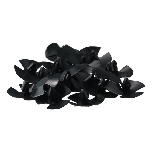 50pcs Black Bumper Cover Plastic Fasteners Push Type 4878883AA For Car ...