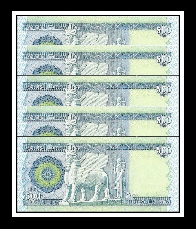 Iraqi Dinar - 20 X 500 Dinar Notes Uncirculated - Wholesale / Resale | eBay