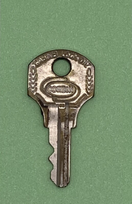 Vintage Corbin Lock Co Key Cabinet Lock Key "A" Stamp on Back Made in ...