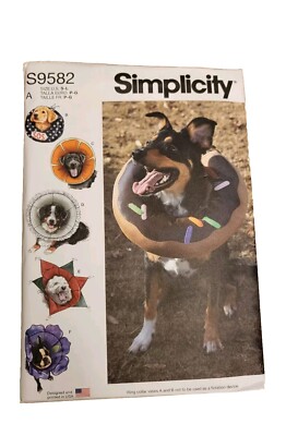 Simplicity 9582 Soft Stuffed Pet Medical Collars by Carla Reiss Craft ...