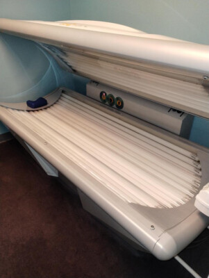 Tanning Bed - Soltron XXS-35 SEASHELL w/FACIAL | eBay