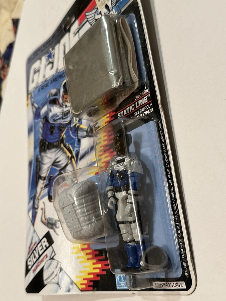 Vintage GI JOE ARAH 1990 Static Line MOC Sealed 34 Back | eBay