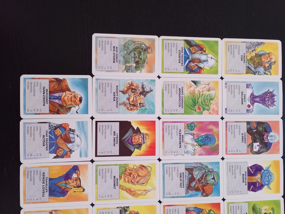 Super Top Trumps Waddingtons Aliens And Space Warriors | eBay UK