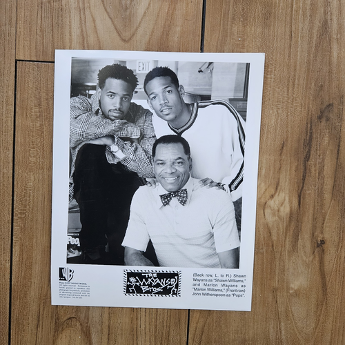 1997 Press Photo The Wayans Bros. WB Show Shawn & Marlon Wayans John ...