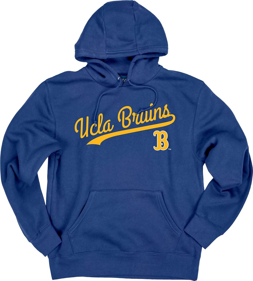 UCLA Bruins Blue 84 Men's Team Color Cursive Hoodie - Large | eBay