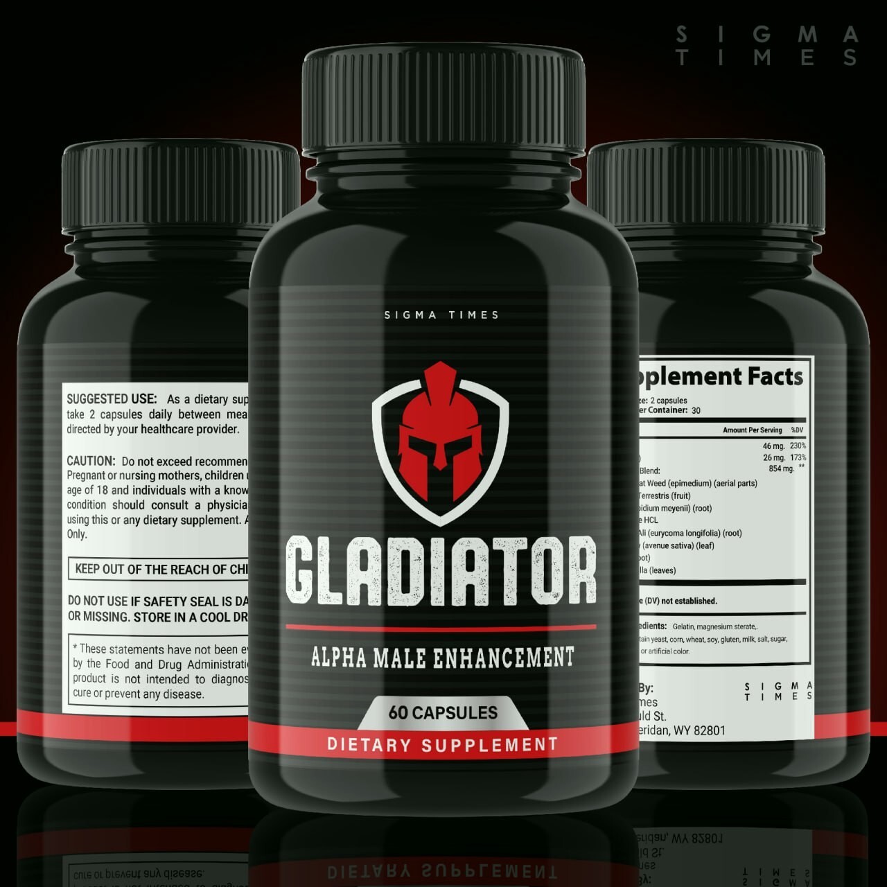 Gladiator Male Enhancement, Gladiator Male Pills For Volume ...
