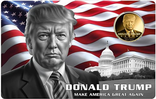 DONALD TRUMP 1/1000 Oz Gold Coin 3000 Francs Chad 2024 | eBay