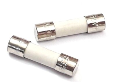 LOT OF 2 LITTELFUSE 5A 5X20mm Lf T5AH250V T5AH 250V P CERAMIC FUSES ...