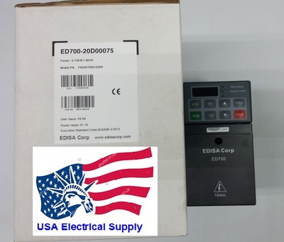 New 20D0075 AC Driver Input 1/3 PH 200-240VAC, Output 3 PH 1 HP 0-300Hz ...