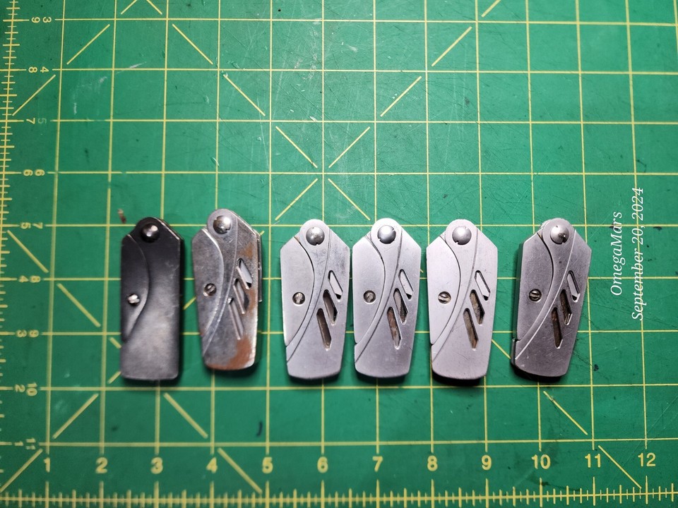 Gerber EAB Lite Utility Pocket Knife Box Cutter Blade with Money Clip ...