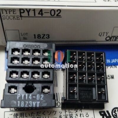 10PCS NEW FOR OM relay base PY14-02 With MY4 HH54P series PCB welding mount | eBay