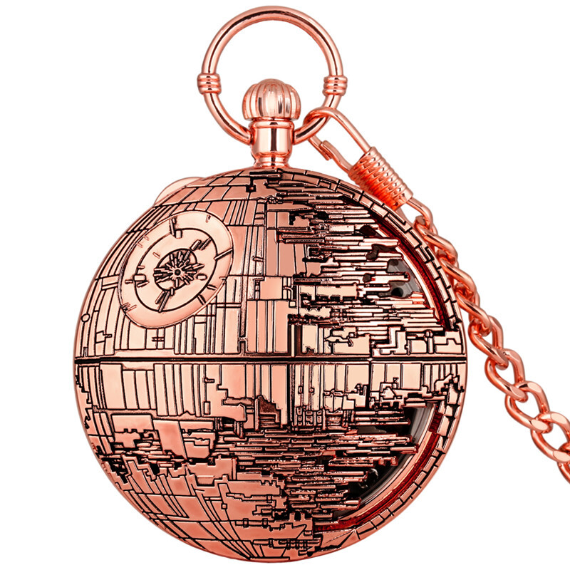 Retro Pocket Watch Star War Song Manual Musical Quartz Movement FOB ...