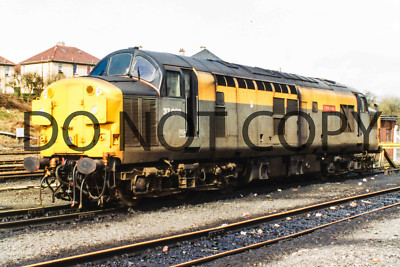 UK DIESEL TRAIN RAILWAY PHOTOGRAPH OF CLASS 37 LOCO 37088. RM37-344 ...