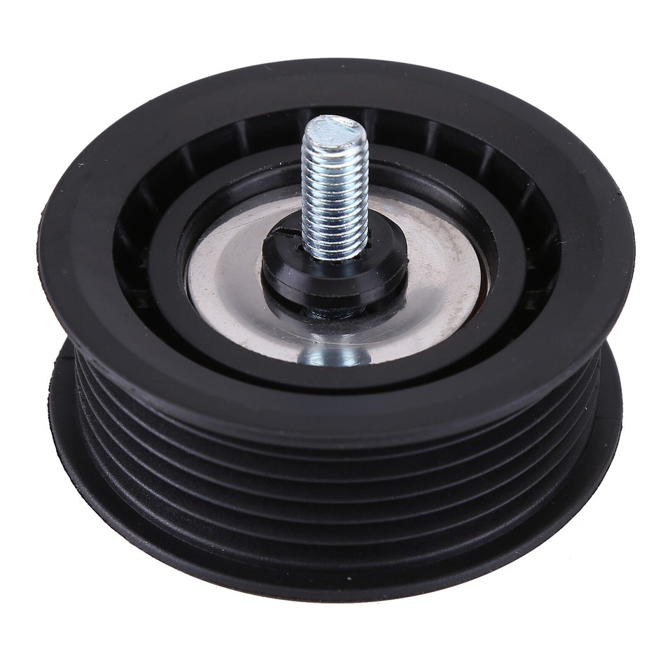 ENGINE DRIVE BELT TENSIONER & IDLER PULLEY SERPENTINE BELT KIT FIT ...