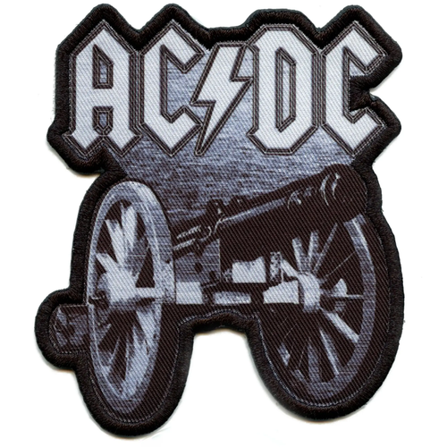 ACDC Rock Band Patch For Those About To Rock Cannon Sublimated ...
