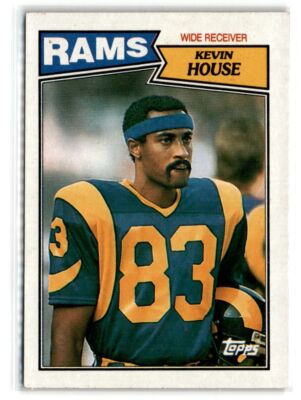 1987 Topps Football #149 Kevin House Los Angeles Rams | eBay