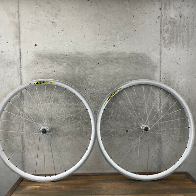 Vintage Shimano 700c Wheel Set PARTS 600 FH-6402 Hubs Mavic CXP 30 Aero ...