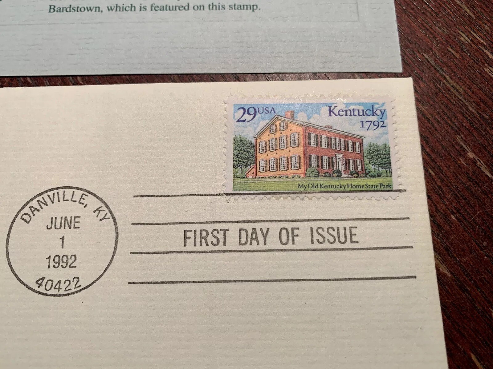 Kentucky Statehood 200th Anniversary Gold Stamp First Day Issue PCS | eBay