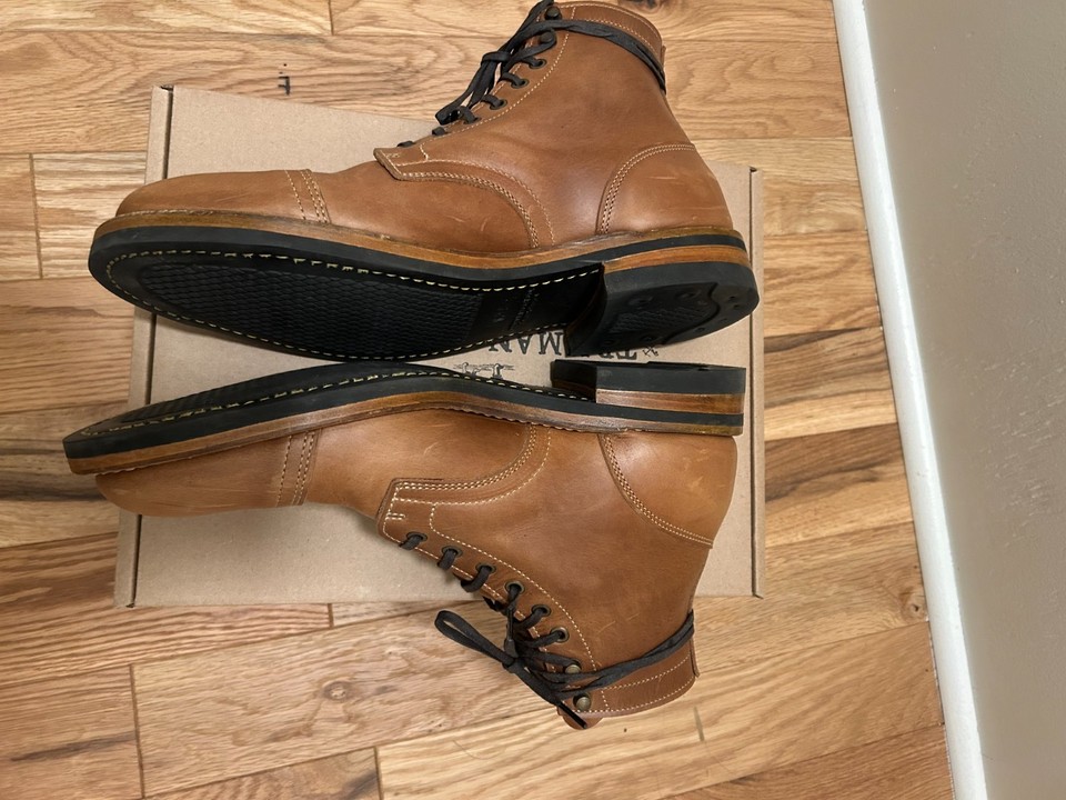 Truman Boots Sesame Double Shot 10.5 D 56 last Eugene sole | eBay