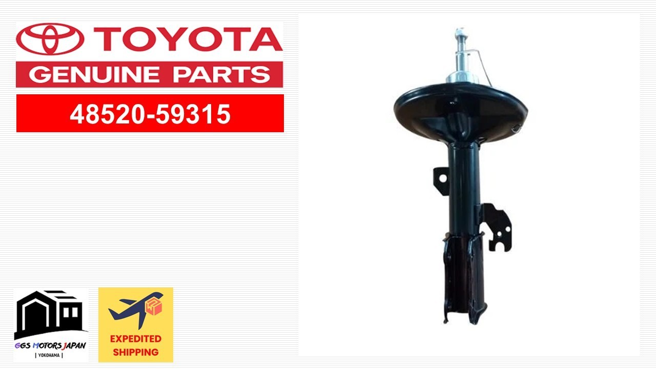 Toyota OEM 48520-59315 Absorber Assy Shock Front Left Genuine From ...