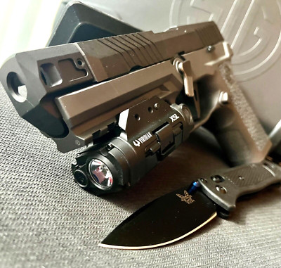 Sig P320 Slide w/ Grey Ghost Parts + Compensator Compact 3.9" Upper ...