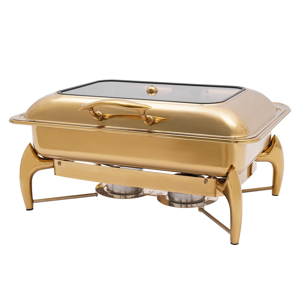9 L Chafing Dish Buffet Set for Catering Parties Buffets Stove Heat ...