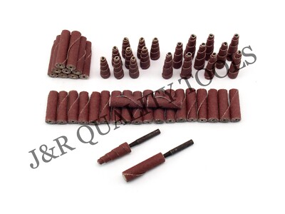 ENGINE PORTING 52 PC MINI CONE SANDER KIT SANDING ABRASIVE WHEEL TOOL ...
