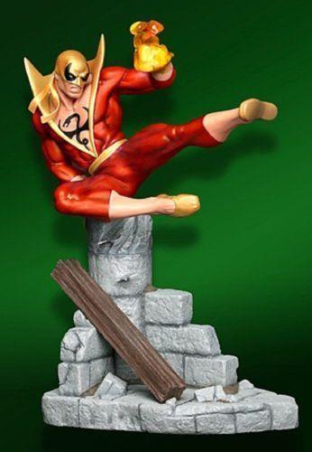 Marvel's Iron Fist Red Variant Statue By Hard Hero Limited Numbered MIB ...