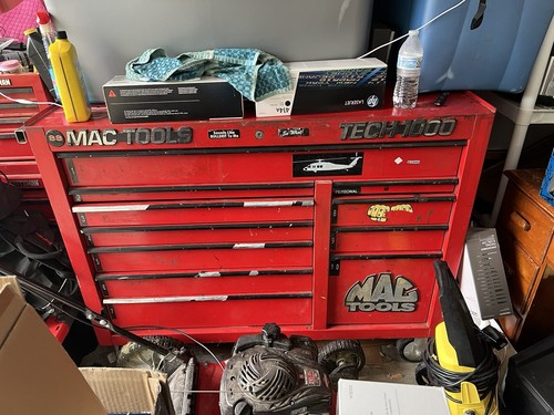 mac tool box used,Macsimizer series Red,with Butcher Block Top,Tool ...