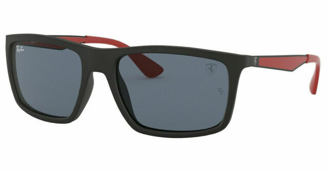 Ray-Ban Men's Rb4228m Scuderia Ferrari Collection Rectangular ...
