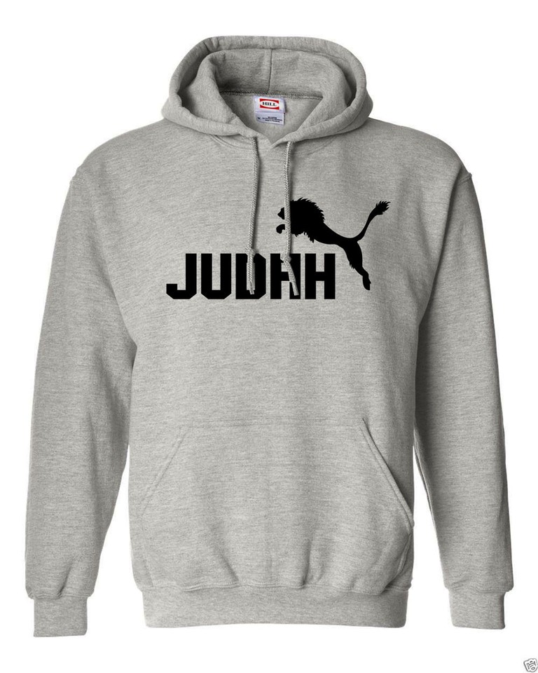 NW MEN PRINTED LION OF JUDAH CHRISTIAN JESUS GOD JESUS JACKET PULLOVER ...