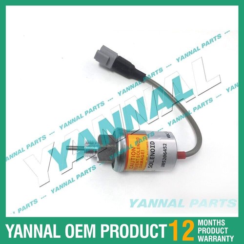 New S773L Fuel Stop Solenoid U85206452 12V For Shibaura | eBay