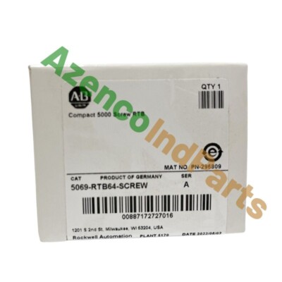 New Sealed AB 5069-RTB64-SCREW /A Compact 5000 Screw RTB 5069-RTB64 ...