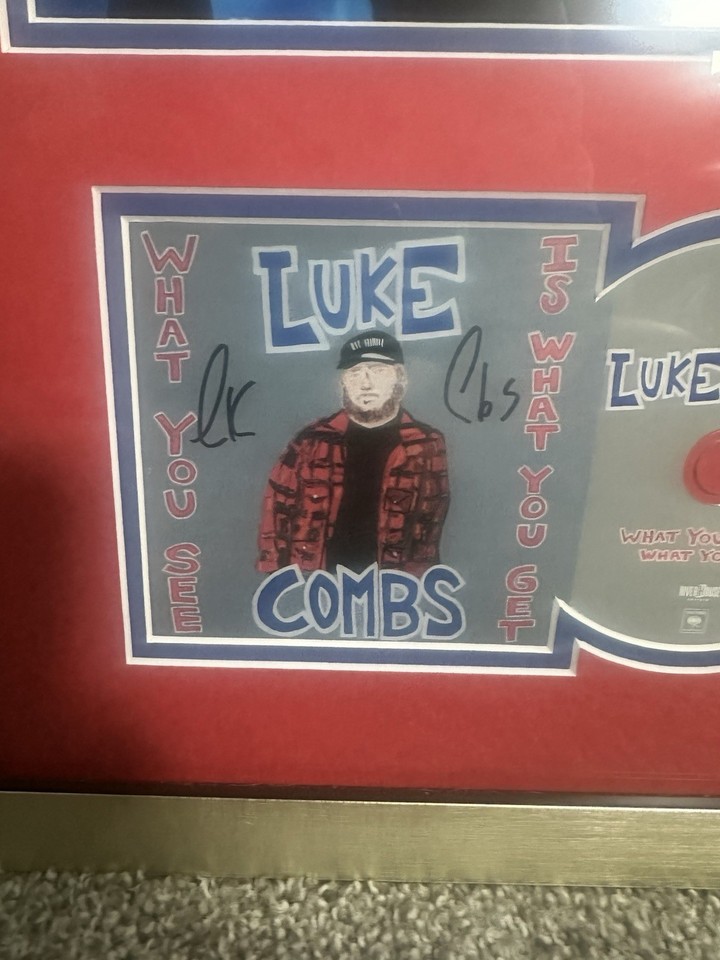 Luke Combs Signed Album | eBay