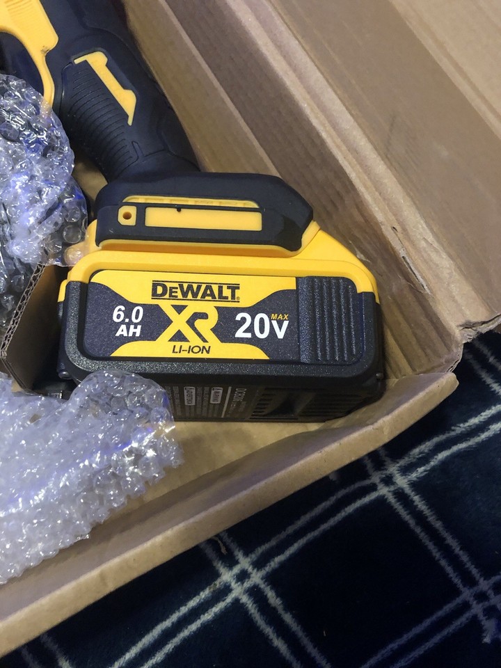 DeWalt DCG414 20V Max XR Brushless Angle Grinder 8800 RPM + 6.0 Battery ...