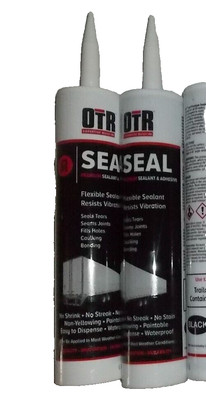 OTR SEAL Premium Sealant and Adhesive 300ml - Black 2 x Tubes | eBay