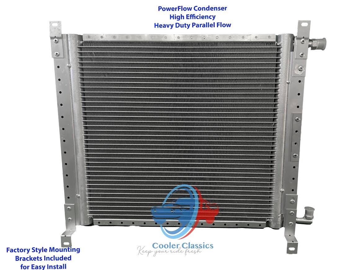 69 70 Ford Mustang Mercury Cougar AC Condenser PowerFlow condenser ...