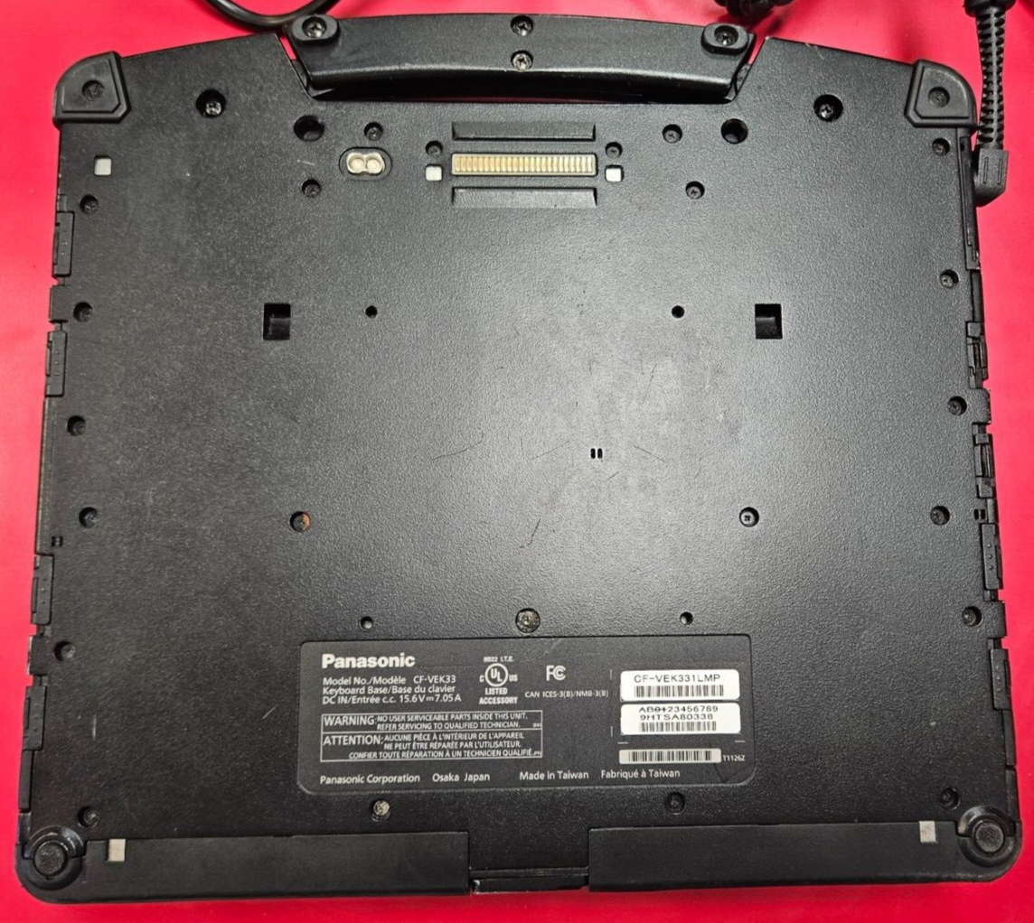 Panasonic ToughBook CF-33 12.1" i5-7300U 2.60GHz 8GB RAM 256GB SSD ...