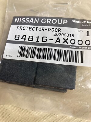 NISSAN OEM GENUINE - (4 PIECES) 84816-AX000 PROTECTOR DOOR | eBay