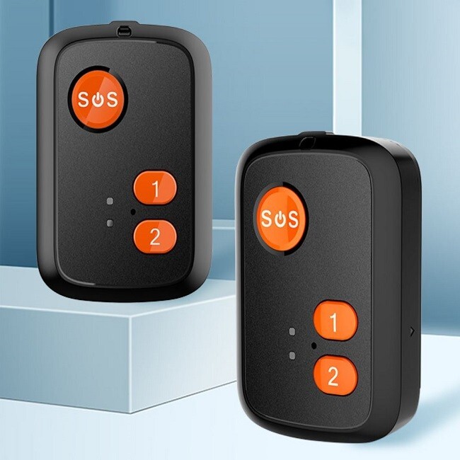 4G Emergency Personal Medical Alarm Alert Pendant for Elderly Seniors ...