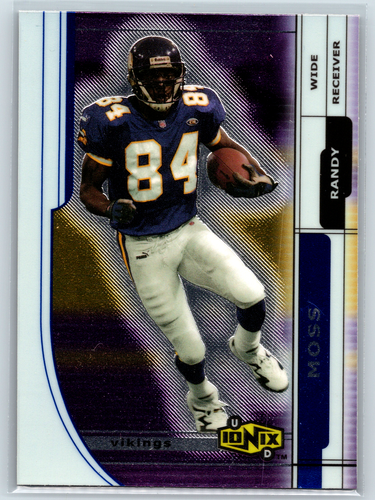 Randy Moss 2000 UD Ionix #32 Minnesota Vikings | eBay