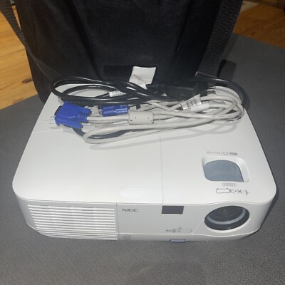 NEC NP215 DLP Projector With Case And Cords Works Tested 805736031119| eBay