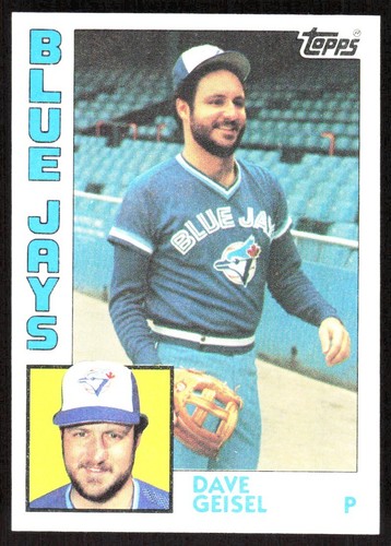 1984 8669A Topps Dave Geisel Toronto Blue Jays #256 | eBay