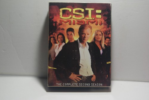 CSI:Miami The Complete 2nd Season DVD 7 Disc Box Set Action TV Drama ...