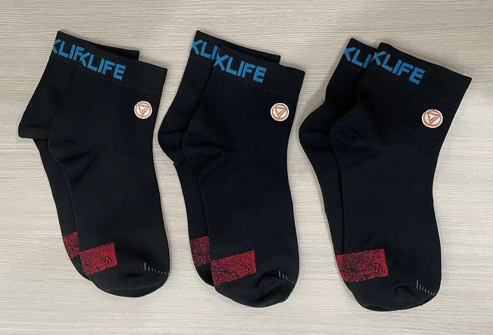 3/6Pairs Voxx Life Stasis Socks Low Cut For Mens Athletic Socks Size M ...